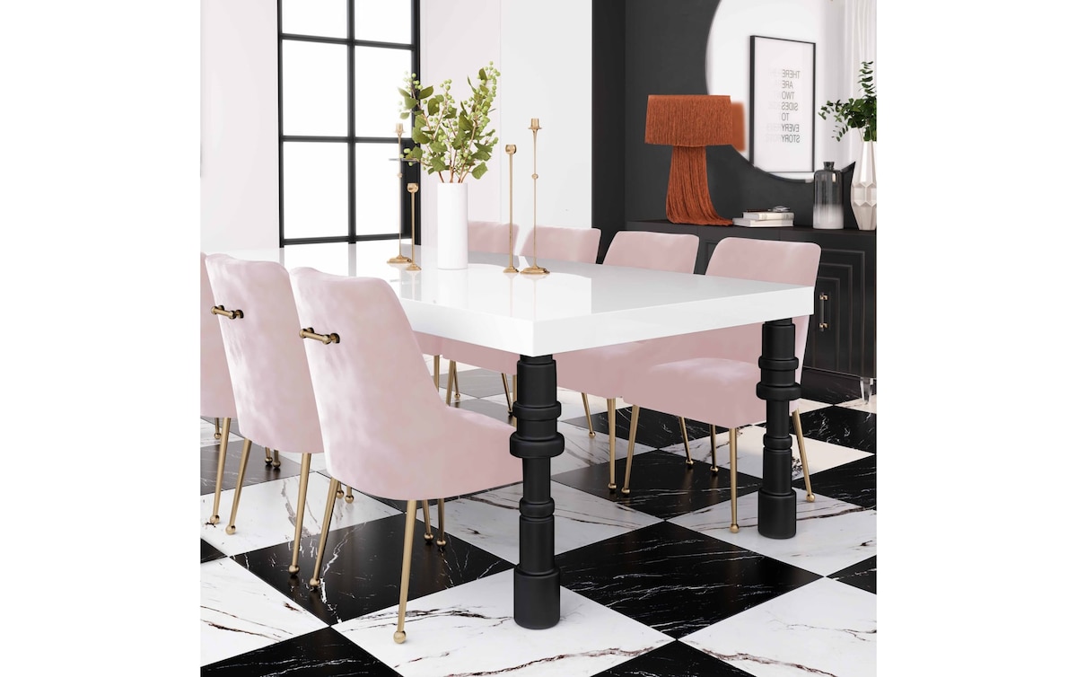 Giselle II Blush Chair | blush_color