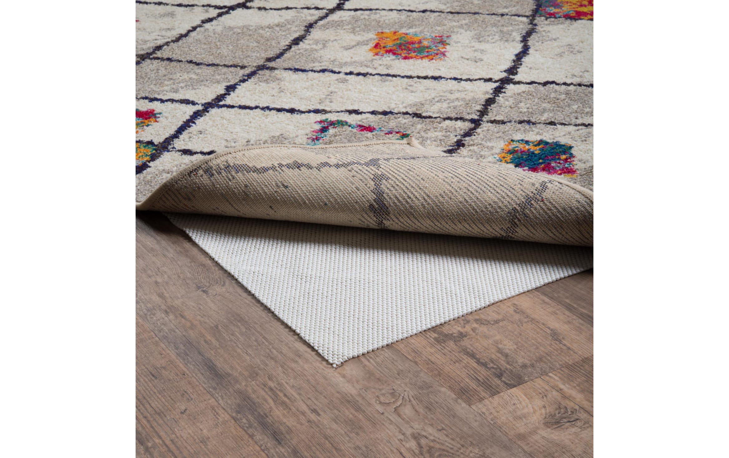 Bob's 1'11'' x 7'6'' Magic Rug Pad | beige_color | Bob's Discount ...
