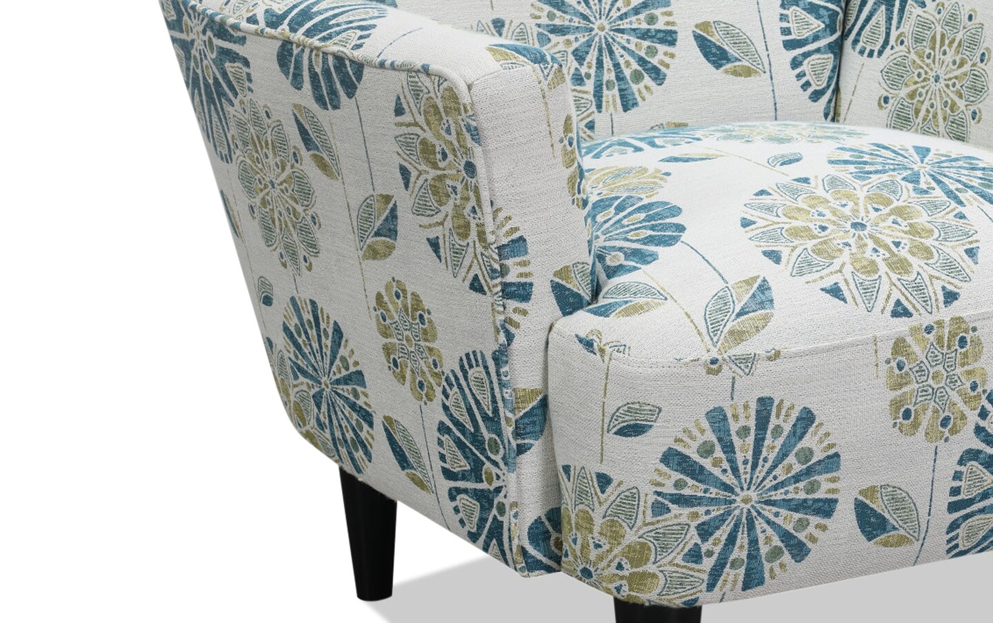 Vicenza Teal Accent Chair