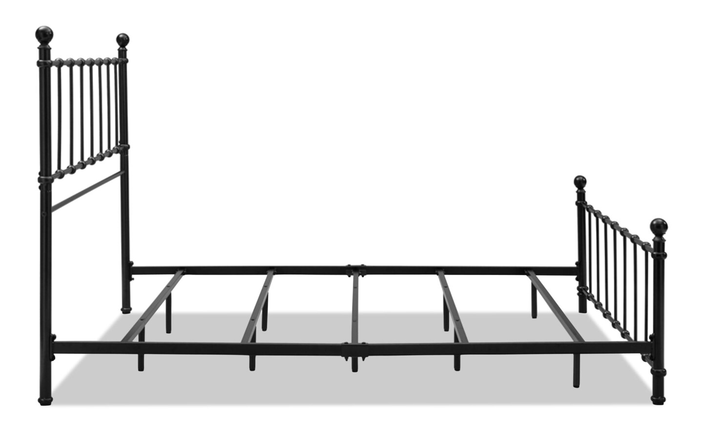 Holden King Black Panel Bed