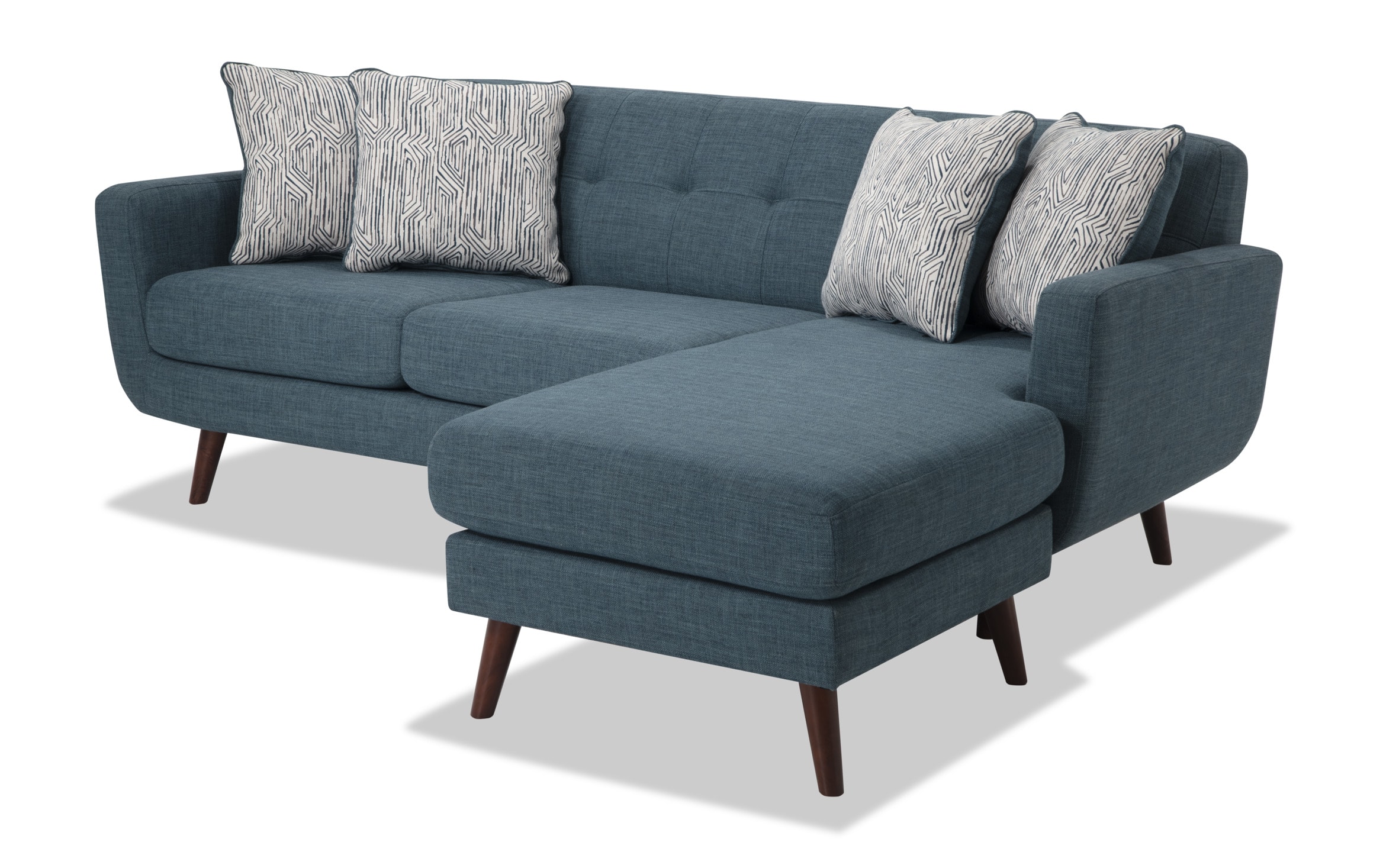 Bettie Teal Chofa, Chair & Storage Ottoman | Bob's Discount Furniture ...