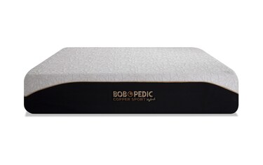 Power Bob Elite Base with Copper Sport Hybrid 11.5'' King Firm Mattress ...