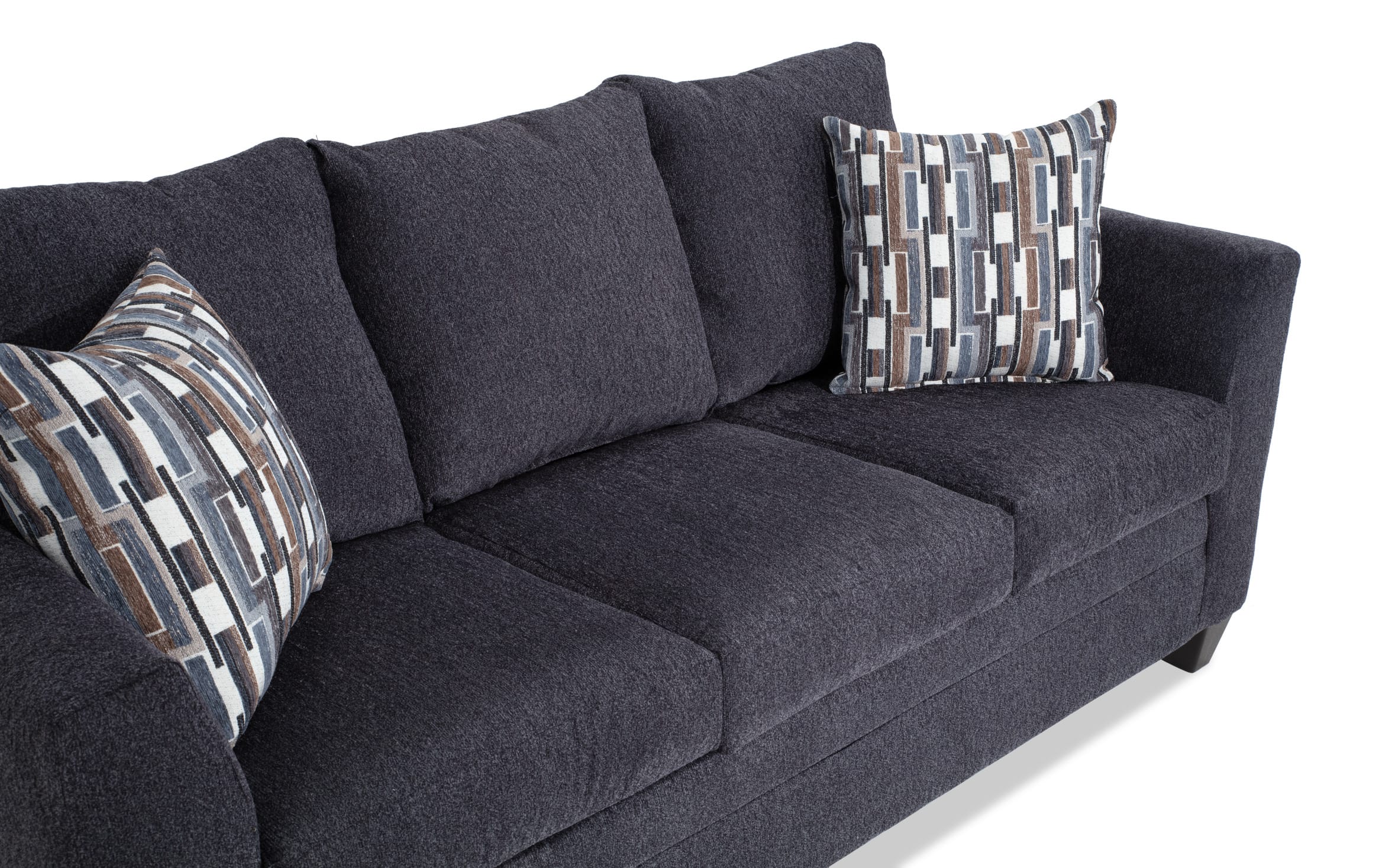 Stevie Charcoal 78'' Sofa & Loveseat | Bob's Discount Furniture ...