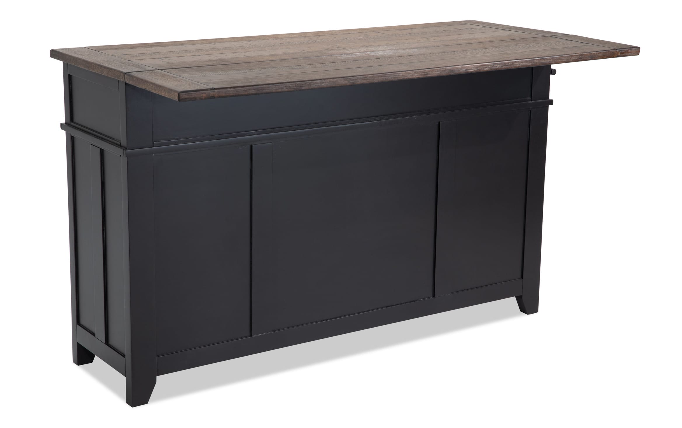 Montana Black Kitchen Island | Bob's Discount Furniture & Mattress Store
