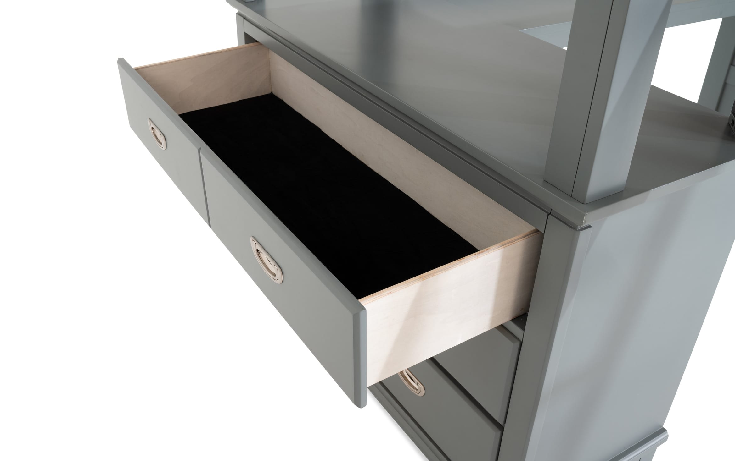 Chadwick Gray Loft Bed | Bob's Discount Furniture & Mattress Store