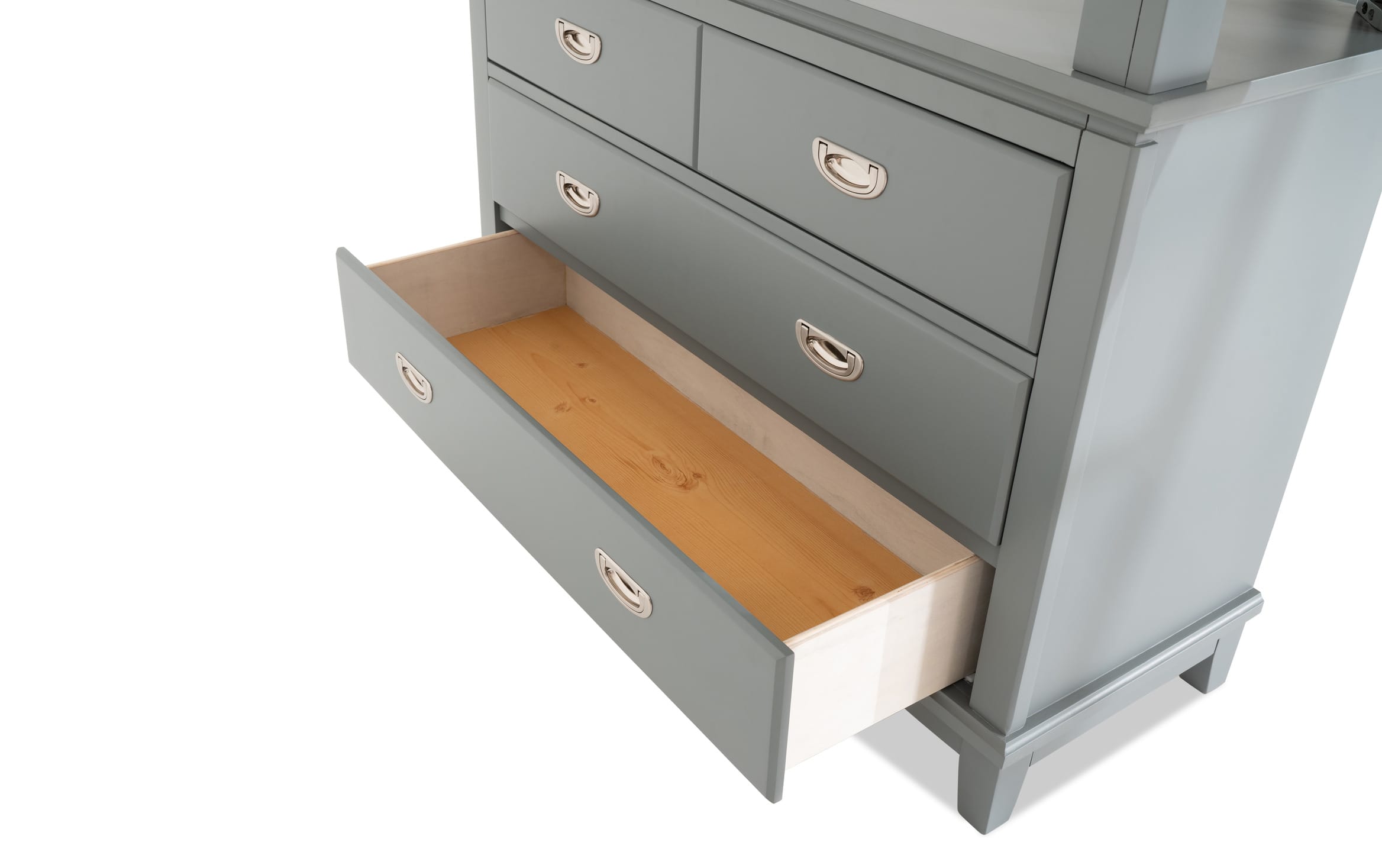 Chadwick Gray Loft Bed with Desk | Bob's Discount Furniture & Mattress ...