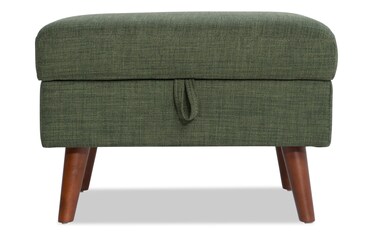 Bettie 80'' Avocado Sofa, Chair & Storage Ottoman | Bob's Discount ...