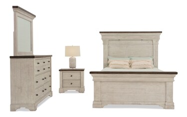 Bobs furniture white bedroom set store