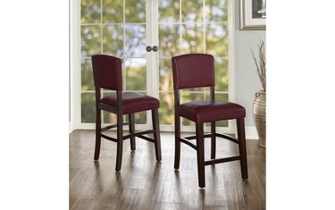 Venice Red Counter Stool | Bob's Discount Furniture & Mattress Store