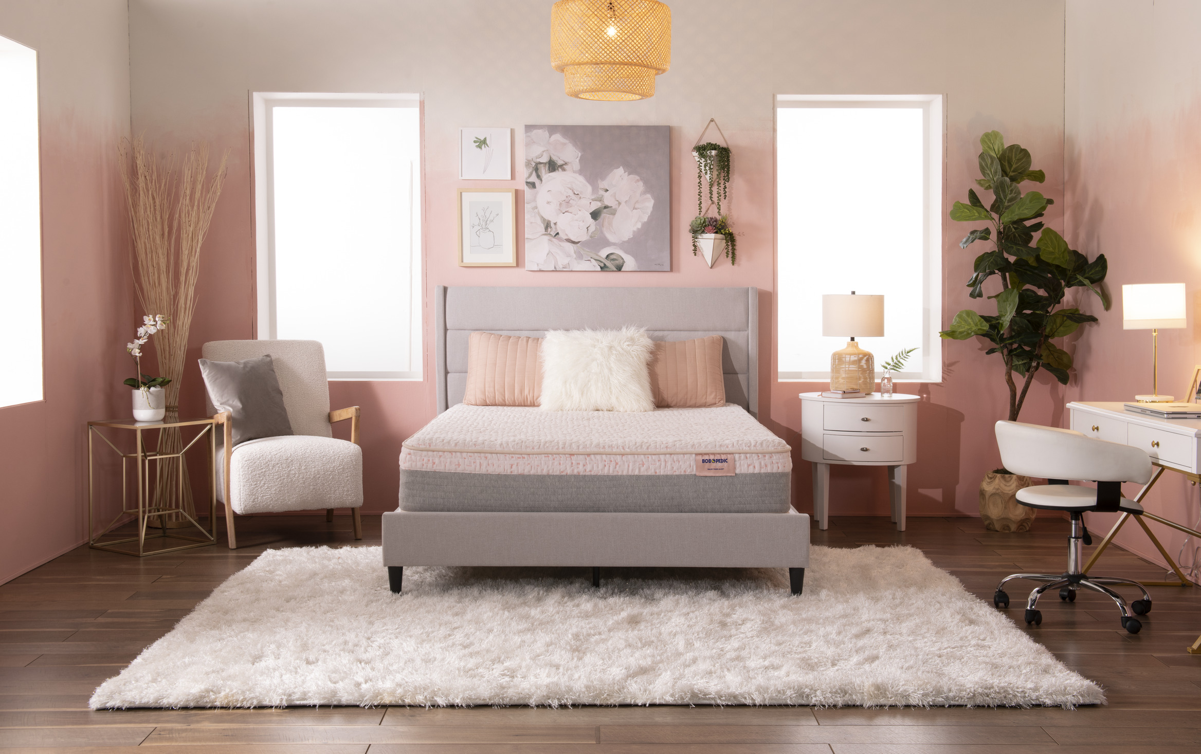 Affinity Hybrid 10'' King Cushion Firm Mattress | Bob's Discount ...