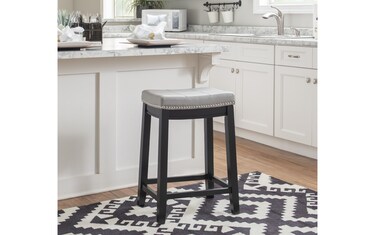 Cielo Gray Counter Stool | Bob's Discount Furniture & Mattress Store