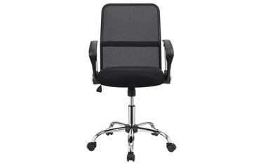 Remi Black Adjustable Swivel Office Chair | Bob's Discount Furniture ...