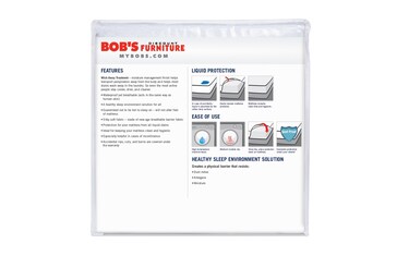 Dual California King Fitted Mattress Protectors | Bob's Discount ...