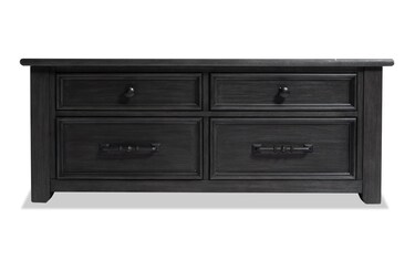 Laurel Charcoal Lift Top Storage Coffee Table Bob s Discount Furniture Mattress Store