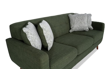 Bettie 80'' Avocado Sofa | Bob's Discount Furniture & Mattress Store