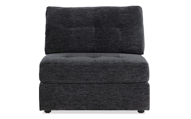 Modular Bob™ Charcoal 129'' 7 Piece Modular Sectional 1 Left Arm Facing ...