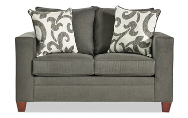 Toni Ash 35'' Loveseat | Bob's Discount Furniture & Mattress Store