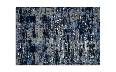 Waves 8' x 10' Blue Abstract Rug | Bob's Discount Furniture & Mattress ...