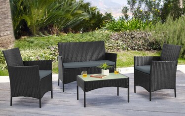 Bobs furniture patio sets store